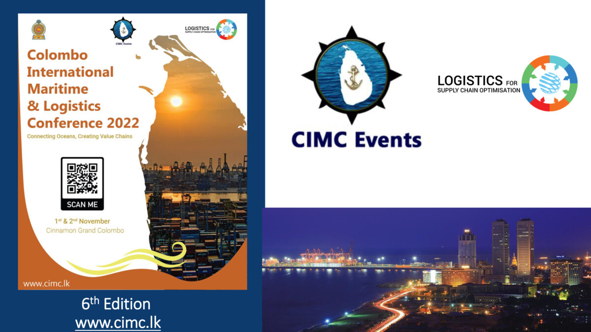 Colombo International Maritime and Logistics Conference 2022 - Embassy ...