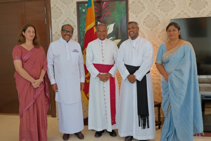 H.E the Ambassador of Sri Lanka met most Rev. Dr. Raymond ...